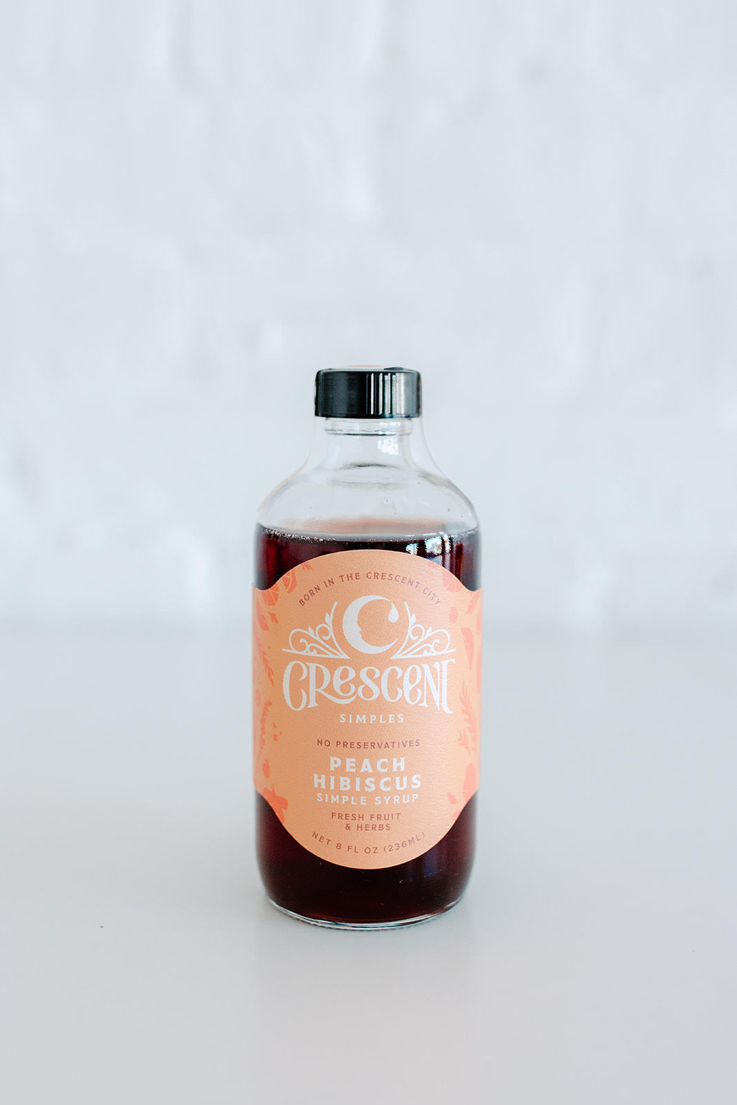 Crescent Simples - Peach Hibiscus – Point 5 Lafayette